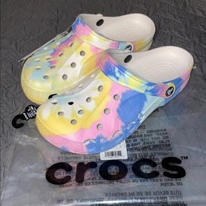 CROCS | Shoes | Crocs Pastel Dreamy Tie Dye Baya Clog | Poshmark